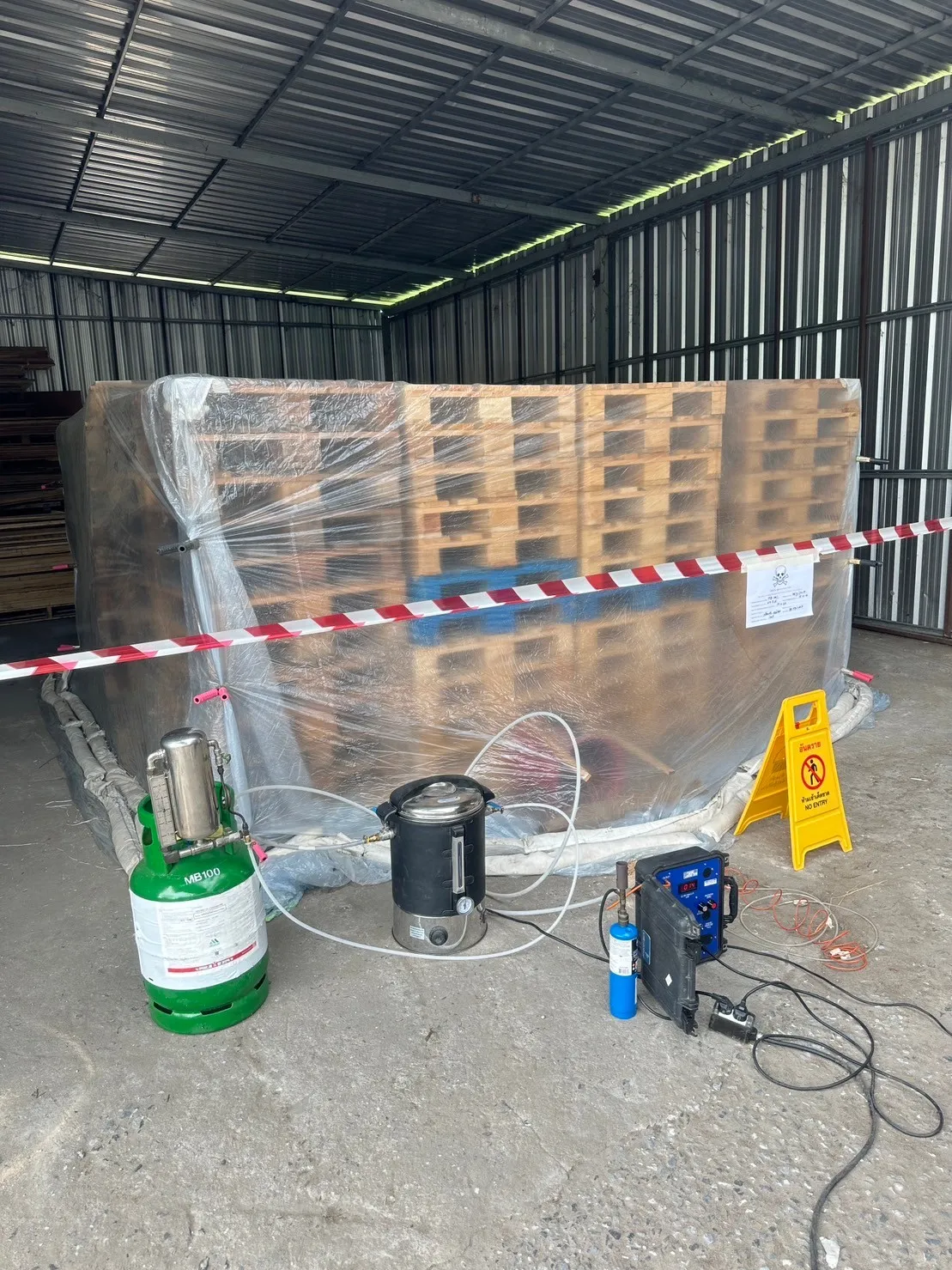 Thai Fumigate Pallet Co.,Ltd. – บริการรมยาเพื่อการส่งออก Service Fumigation